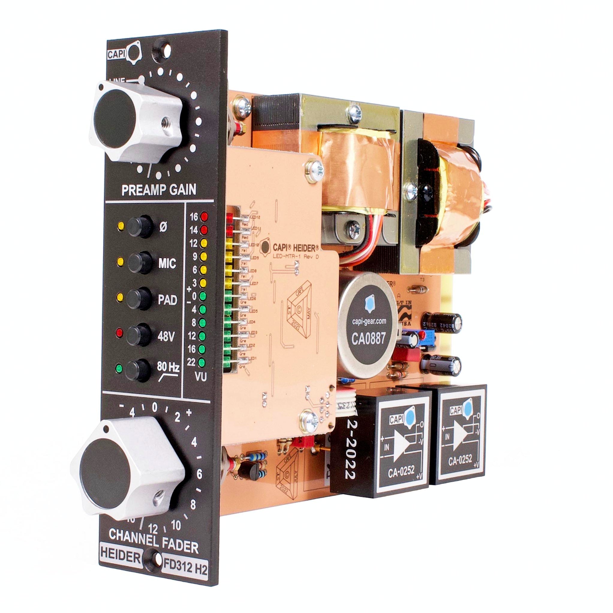 CAPI Heider FD312 H2 500 Series Preamp — Trace Audio Store
