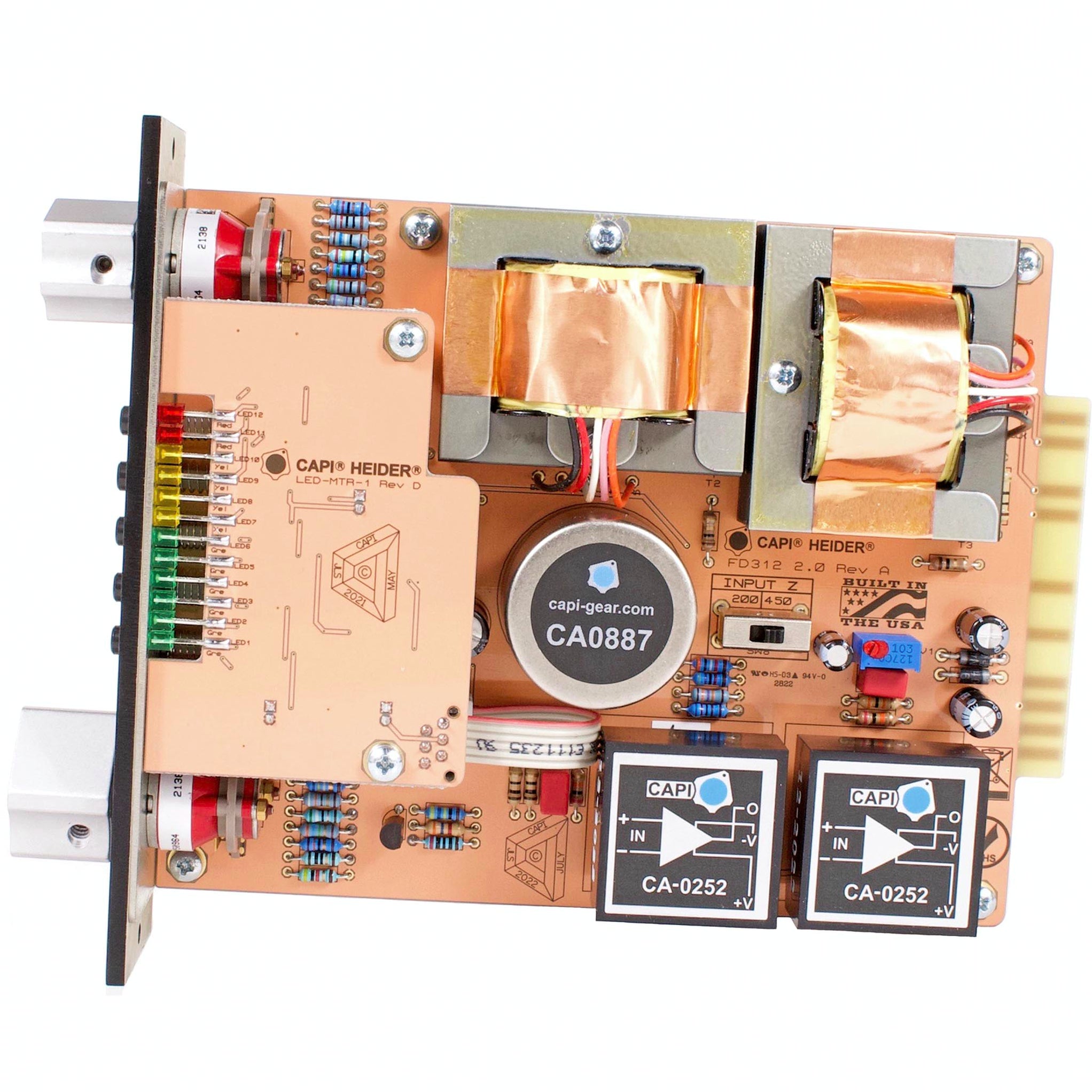 CAPI Heider FD312 H2 500 Series Preamp — Trace Audio Store