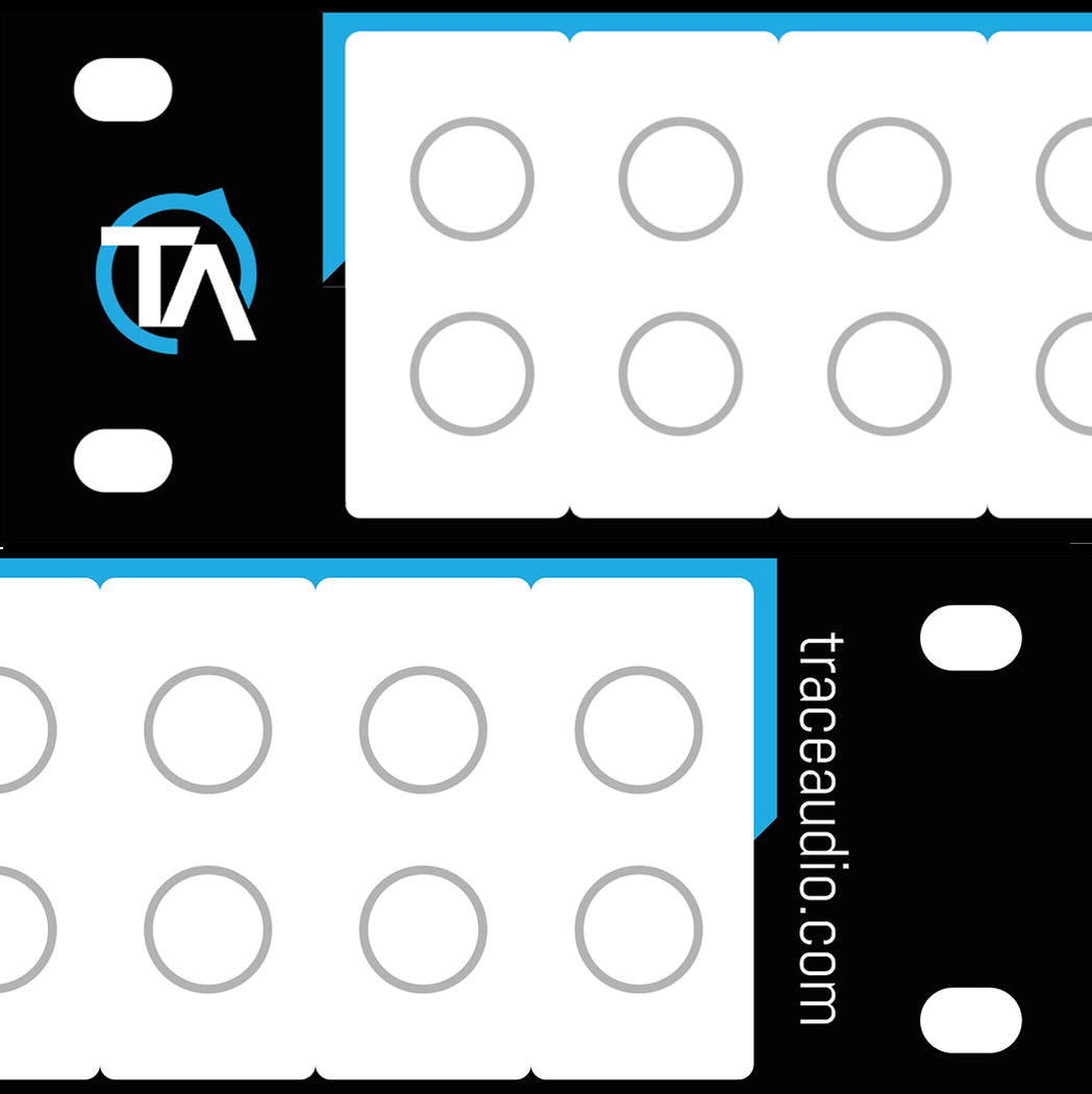 Write-Your-Own Patch Bay Label Compatible with ART P48 — Trace Audio Store
