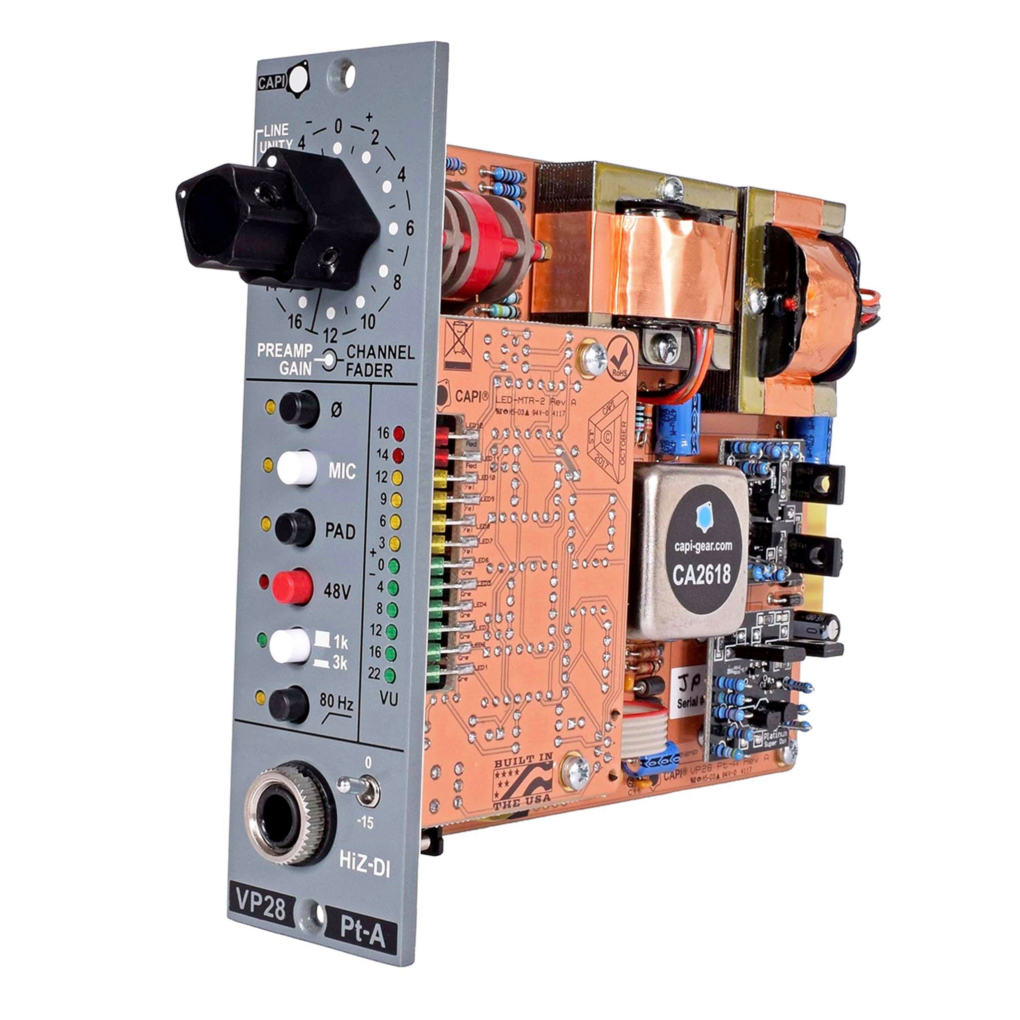 CAPI VP28-Platinum 500 Series Preamp — Trace Audio Store